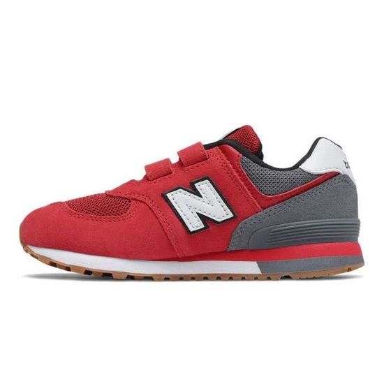 Basket New Balance 574 SPORT PACK Cadet - Rouge - Tige en mesh et cuir ...