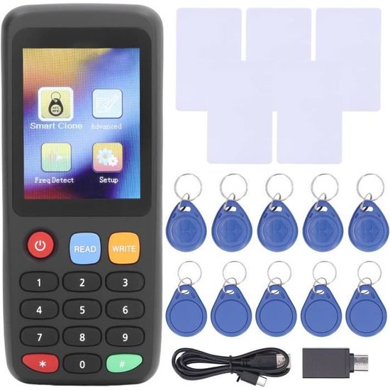 Nfc Card Copier Reader Writer, 13.56Mhz 125Khz Full Frequency Smart ...