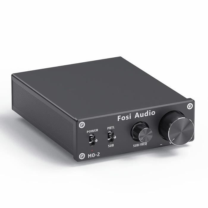 M02 Subwoofer Amplificateur Mono Channel Amp Amplificateur de Puissance ...