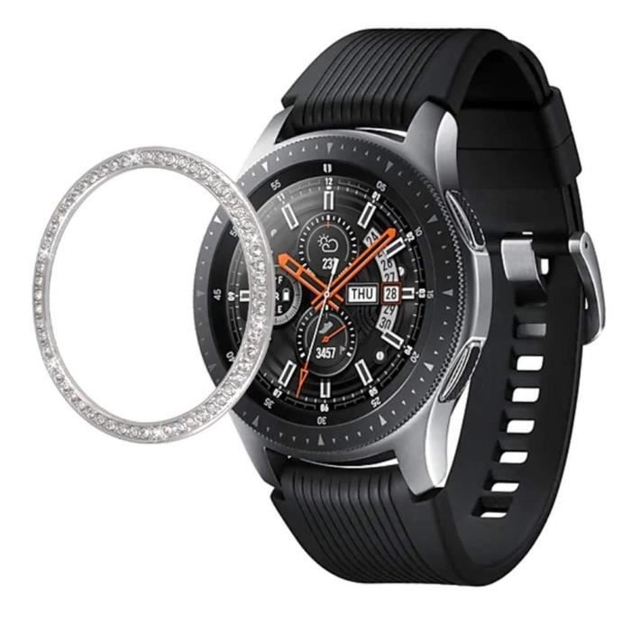 Galaxy watch 46mm - argent - Coque métallique, couvercle de montre ...