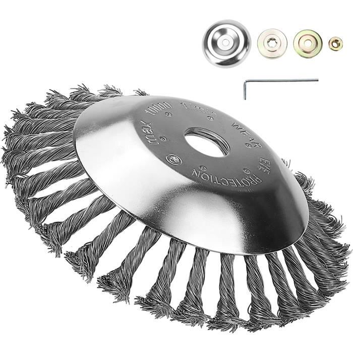 Tête De Coupe De 20,3 Cm Nouée En Fil D'Acier Massif, 200 Mm, Tête De ...