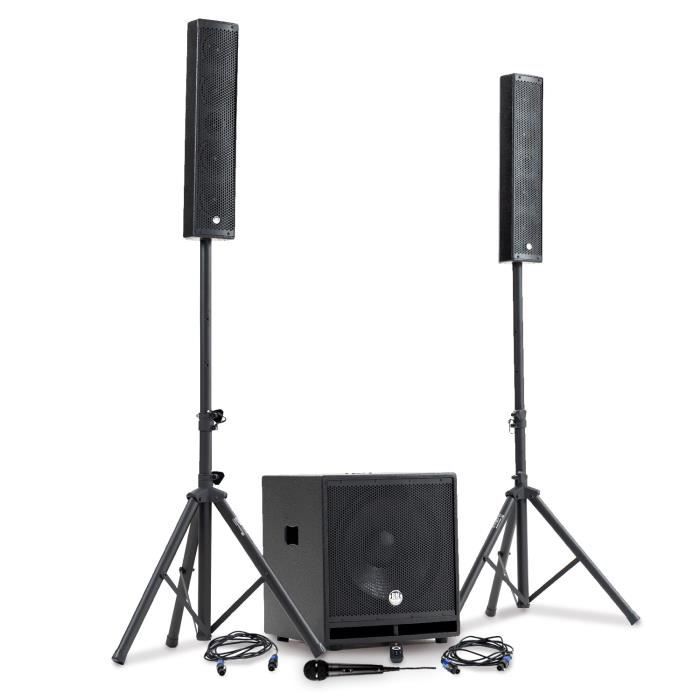 Pack Sonorisation DJ complet BM SONIC BMS-15-SLIM-BT, 1200W Enceintes ... Pack Sonorisation DJ complet BM SONIC BMS-15-SLIM-BT, 1200W Enceintes ...