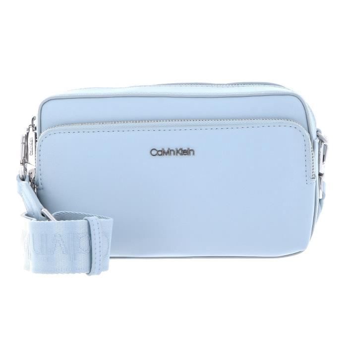 Calvin Klein CK Must Camera Bag Pearl Blue [215487] - sac à épaule ...
