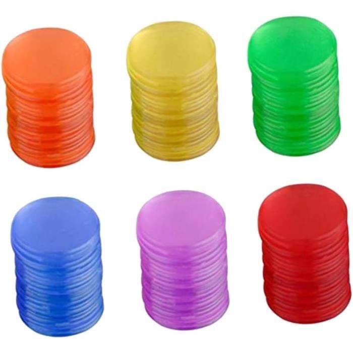 300 Pièces Puces D'Exercices Mathématiques Grandeur Nature Poker De ...