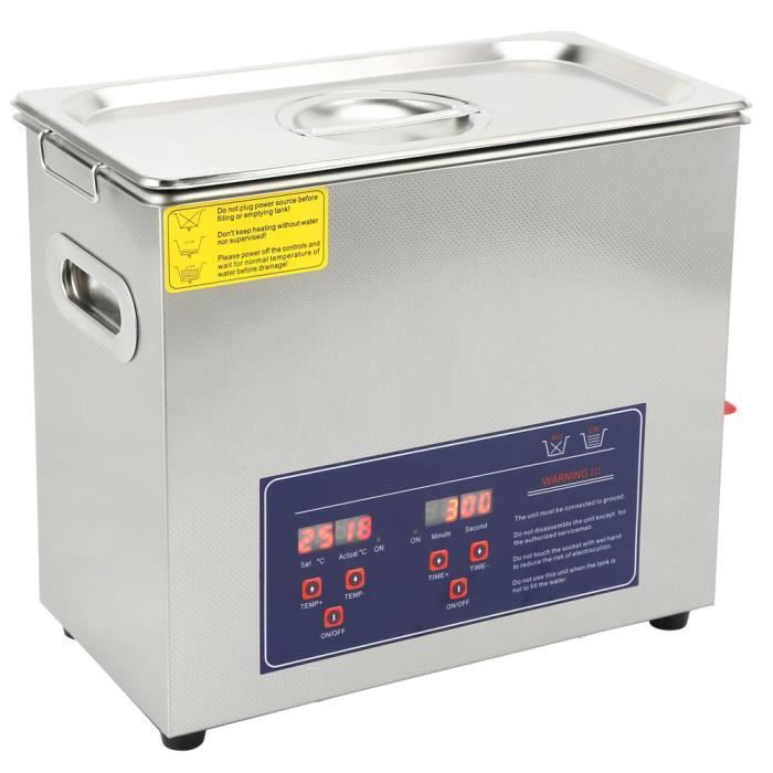 Cikonielf Nettoyeur à ultrasons Machine de Lavage à Ultrasons Chauffage ...