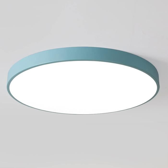 Plafonnier Led Moderne Super Fin Plafonnier Rond Plat Pour Chambre À ...