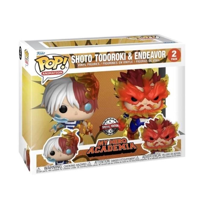 Pack Figurines Funko Pop Animation My Hero Academia 2 Shoto Todoroki ...