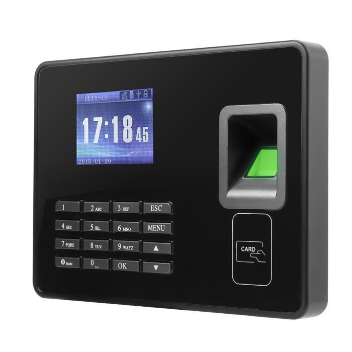 Machine de pointage d'empreintes digitales à reconnaissance faciale ...