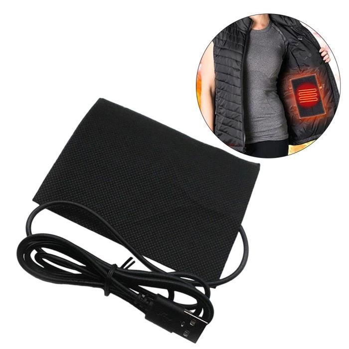 Pad chauffant électrique USB Tapis de chauffage Porte-épaule dossier ...