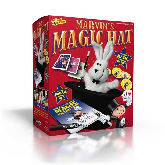 MARVIN'S MAGIC HAT SET MME003 - Cdiscount Jeux - Jouets