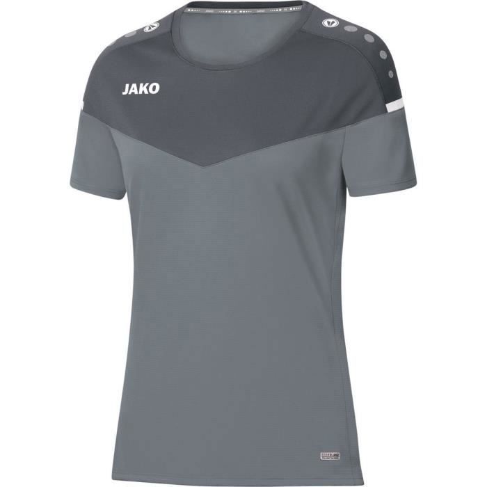 T-shirt femme Jako Champ 2.0 - gris/gris anthracite - 44 - Cdiscount Sport T-shirt femme Jako Champ 2.0 - gris/gris anthracite - 44 - Cdiscount Sport