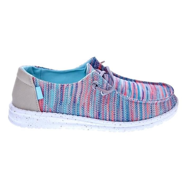 Zapatos Hey Dude Mujer Mocasines modelo Wendy Sox Multicolor ...