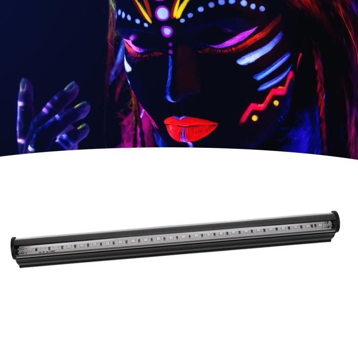 Mxzzand barre de lumière noire UV LED Tube de lumière noire UV LED UVA 380 à 400nm, longueur ...