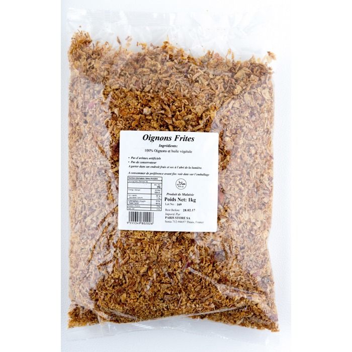 Oignons Frits Origine France 1kg/Sachet 3 sachets - Cdiscount Au quotidien