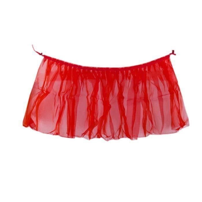 Haokan-Housse de jupe de table 39 pouces anniversaire mariage fête ...