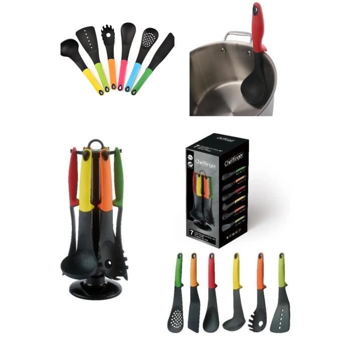 Ustensiles de Cuisine - Swiss - Set 7 pièces - Nylon haute qualité ...