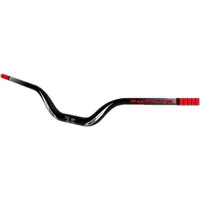 Guidon de VTT surélevé en alliage d'aluminium TRAHOO - Rouge - 780mm ...