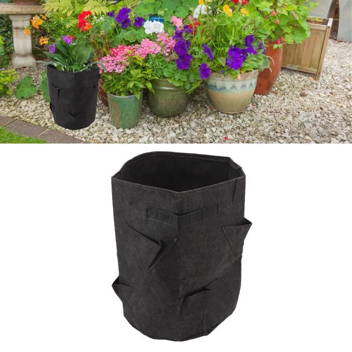 YOSOO Sac de culture de fraises 8 trous réutilisable et respirant pour ...