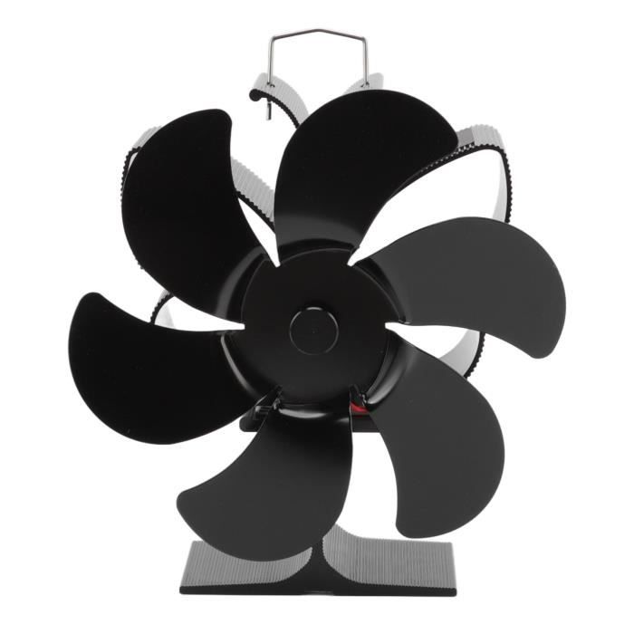 Ventilateur de poêle - EJ.LIFE - 6 pales - Grand volume d'air ...