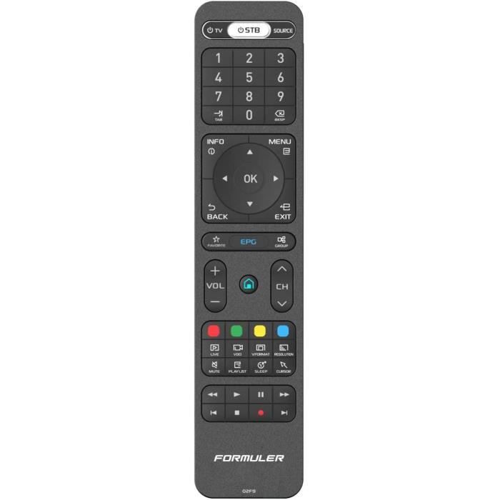 Télécommande - FORMULER - Version 02F9 - Infrarouge - Compatible Z8/Z ...