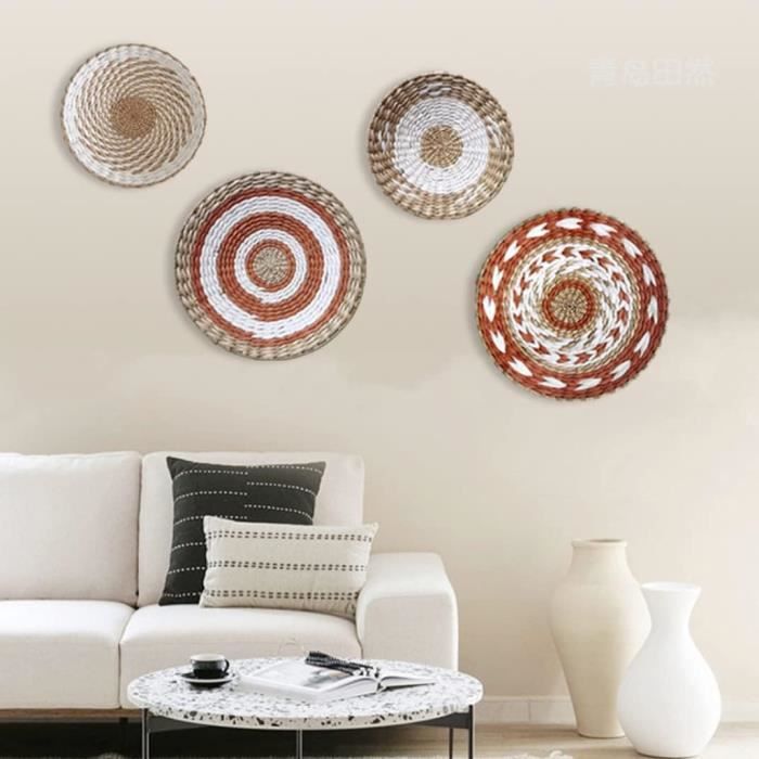 Panier mural suspendu, paniers africains décoration murale paniers en ...
