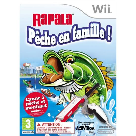 RAPALA WE FISH / Jeu console Wii - Cdiscount Jeux vidéo