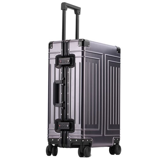 Valise de Voyage en Alliage d'Aluminium-Magnésium,Bagage à Roulettes,20 ...