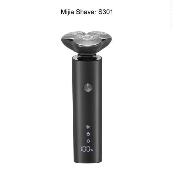 Xiaomi Mijia S301 - Xiaomi Tondeuse à barbe électrique aste pour homme, rasoir professionnel ...