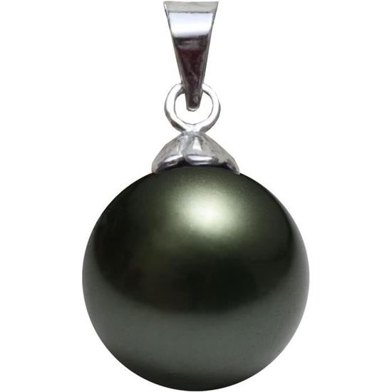 Pendentif De Perle Shell Shell De Tahiti-Mers Collier Perles Coquillage ...