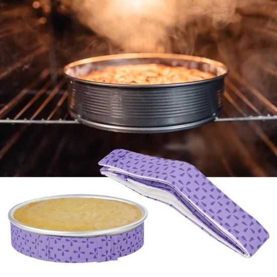 Cikonielf Cake Pan Dampen Strips, Bake Even Strip, Heat Evenly Baking ...