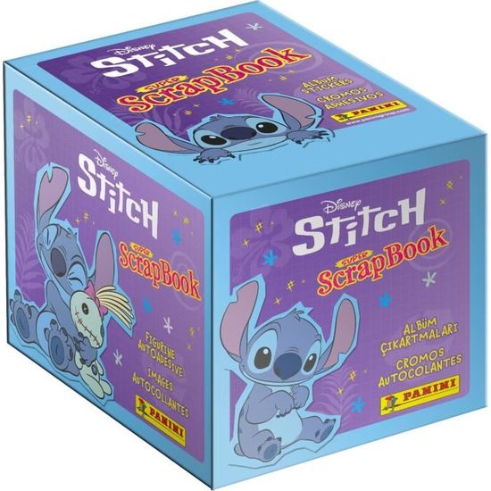 Boîte de 36 pochettes - PANINI - STITCH 2 - MON SUPER SCRAPBOOK - 180 ...