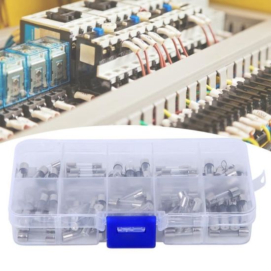 Kit 'assortiment de fusibles en verre à bas point de , Kit assorti de fusibles - Cdiscount Auto