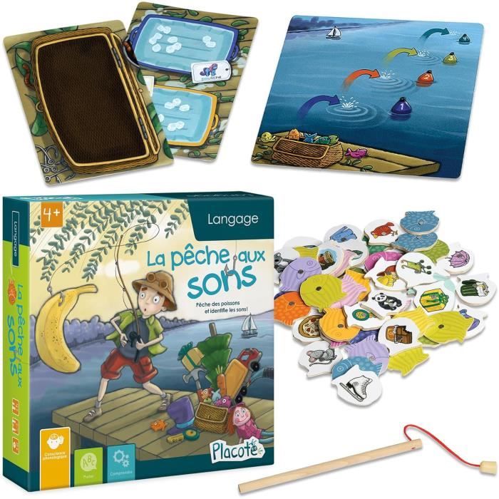 La Pêche Aux Sons Jeu éducatif 4 ans à 6½ ans - PLA15.[Z4334 ...