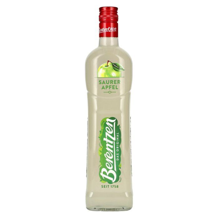 Berentzen Saurer Apfel Likör 16% Vol. 0,7l - La cave Cdiscount