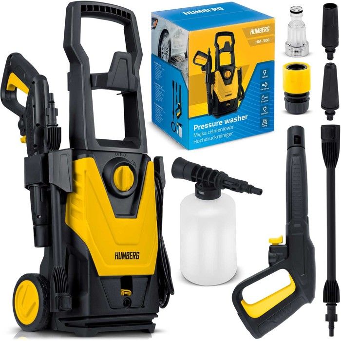 Nettoyeur haute pression 1800W Humberg HM-300 - Cdiscount Bricolage