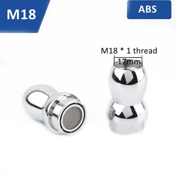 Robinet-raccord,Robinet de salle de bains avec fleur douce,Anti-projection,barboteur en filet ...