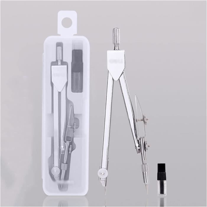 Compas De Mesure Kit De Géométrie Mathématiques Boussole En Métal Avec ...