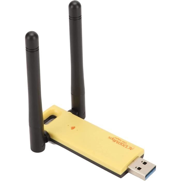Adaptateur WiFi USB, 1200Mbps USB 3.0 WiFi Dongle IEEE 802.11a-b-g-n-AC ...