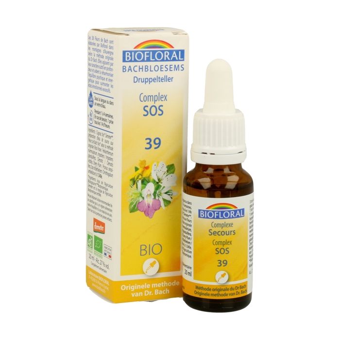 BIOFLORAL - Remède Secours Bio 20 ml de élixir floral - Cdiscount Santé ...