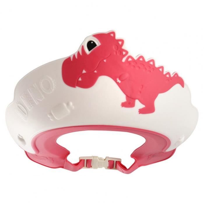 Visière de bain rouge pour bébé avec protection des yeux et des ...