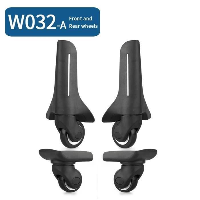 Brave-W032-A 4weels noir - DE 1537A Mallette cosmétique Valise Trolley Valise Boutique Roue ...