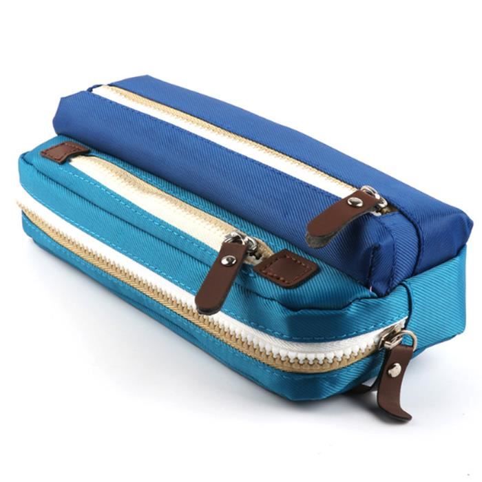 Trousse à stylo Grande Capacité Pochette Trousse à Crayons 3 ...