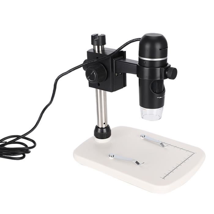 Microscope numérique professionnel SALALIS 300x5MP HD USB avec support ...