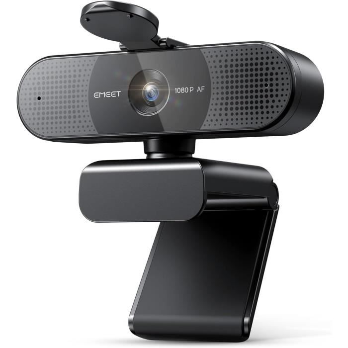 EMeet HD Webcam - C960 AF 1080P Webcam avec Cache-Objectif Double ...