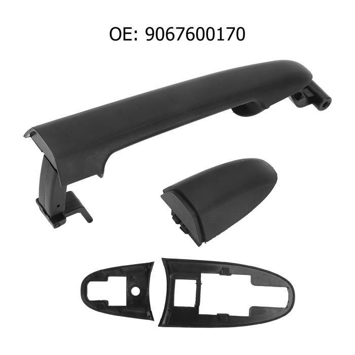 SURENHAP Poignée de porte coulissante de voiture Poignée de porte ...