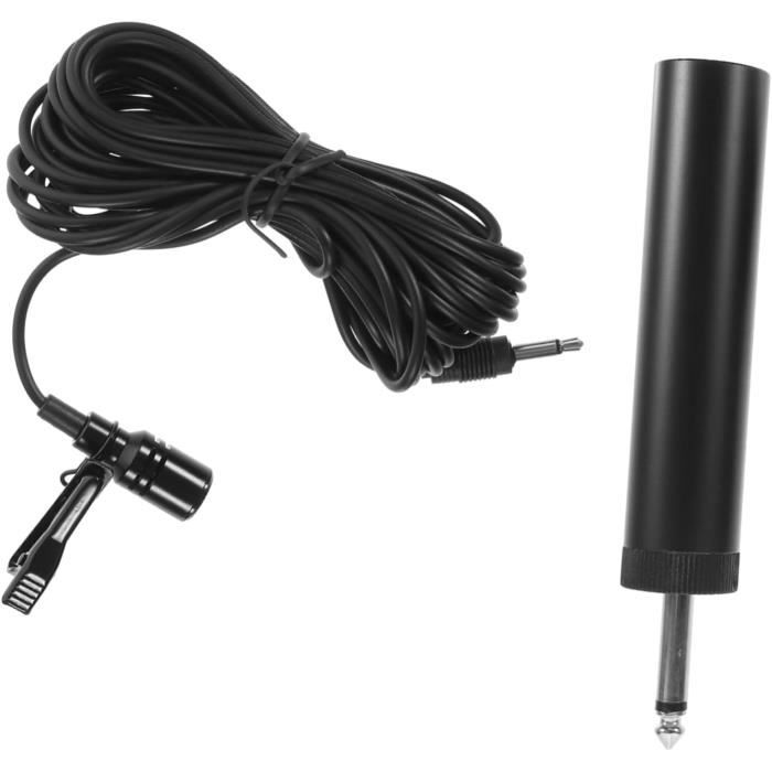 1 Jeu Microphone Micro-Cravate Micro Collier Filaire Micro Usb Cravate ...