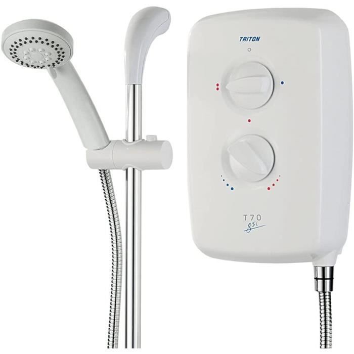 Triton Showers sfx7001gsi t70gsi douche electrique 10,5 kW Blanc ...