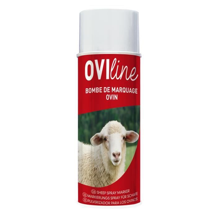 Bombe de marquage OVI LINE rouge 500 ml - UKAL - Spéciale pour le ...