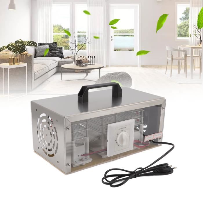 VGEBY ozoniseur Machine à l'ozone 50 g/h avec minuterie, purificateur d'air, générateur d'ozone ...