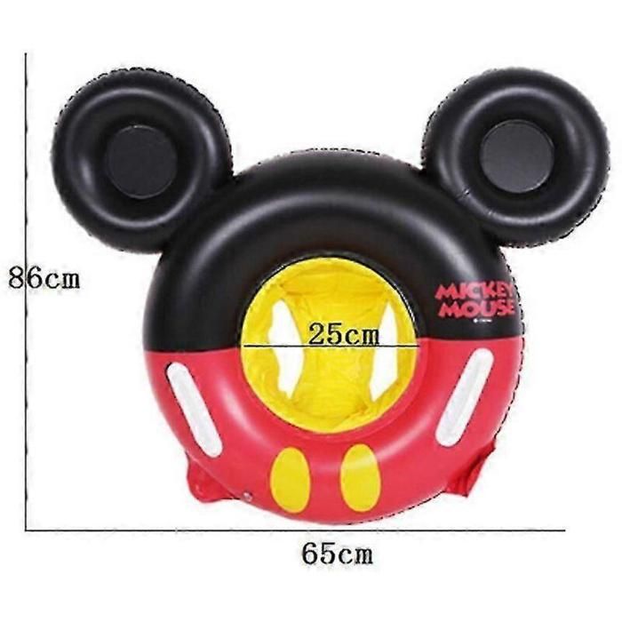 Bouée gonflable Mickey Mouse pour enfants et bébés. piscine ronde ...